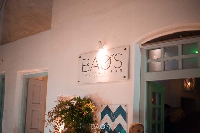 Bao S Cocktail Bar Mykonos